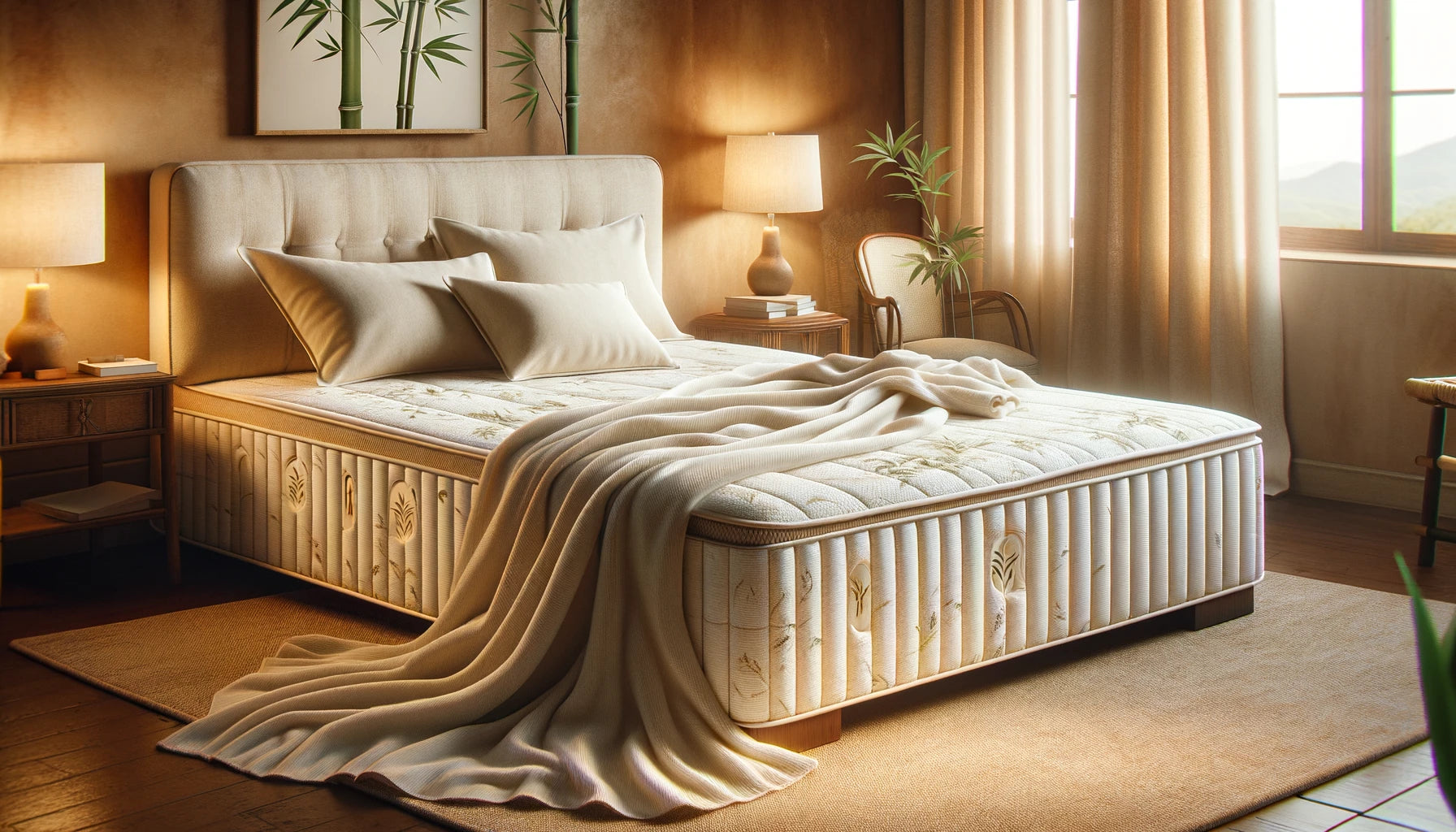 Bamboo Mattresses Balance Soft Fabric With Memory Foam – Mattress To Door