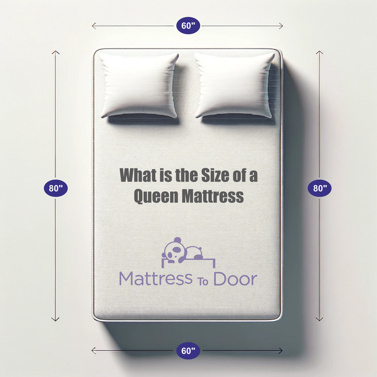 What is the size of a queen mattress | 60x80 in - Mattress To Door